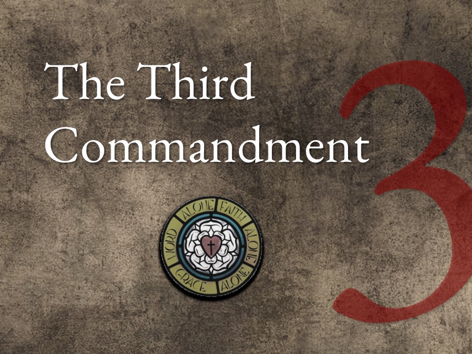 Joy:Fully Catechized | Third Commandment | St. James Logansport
